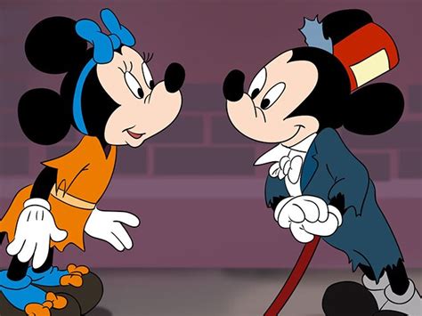 Vintage Mickey And Minnie Love