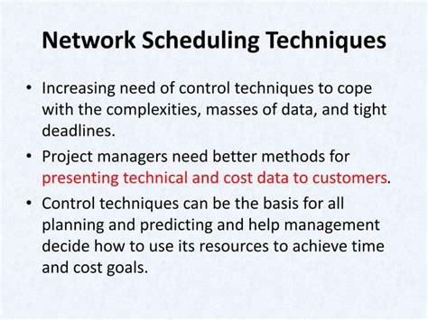 6 Scheduling And Networking Ch 6 Project Mpptx