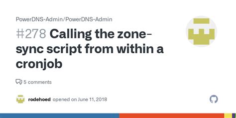 Calling The Zone Sync Script From Within A Cronjob · Issue 278