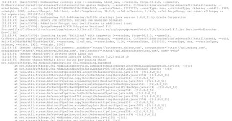 Cant Launch Custom Modpack Fml Modloading Dupedmod R Curseforge