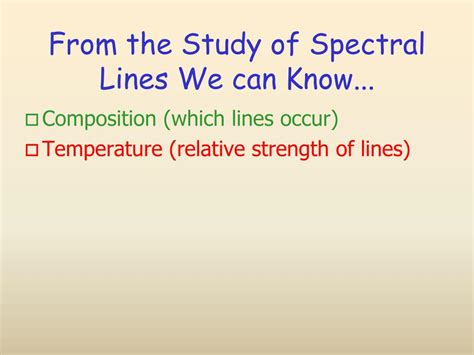 PPT Line Spectra PowerPoint Presentation Free Download ID