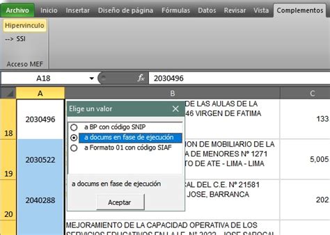 Autolisp y VBA Excel en Ingenieria Civil Acceso a Aplicaciones Informáticas del MEF