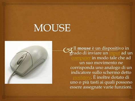 Periferiche Input E Output
