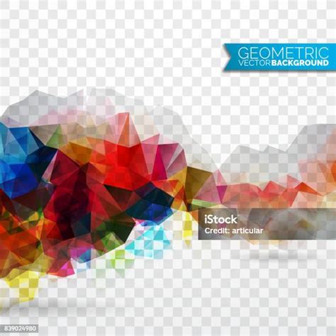 벡터 기하학적 인 삼각형 배경입니다 추상 다각형 디자인입니다 0명에 대한 스톡 벡터 아트 및 기타 이미지 0명 개념