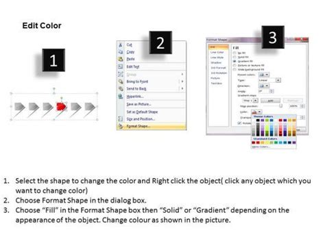 Constant Representation Of Stages Using Arrows Electrical Schematic PowerPoint Slides