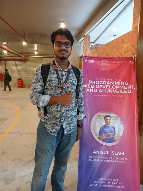 Fuad Mahmud Rafi On Linkedin Today A Program Named Programming Web Development And Ai Unveiled