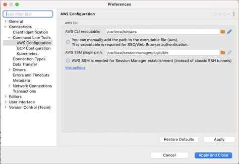 Aws Ssm Configuration Dbeaver Documentation
