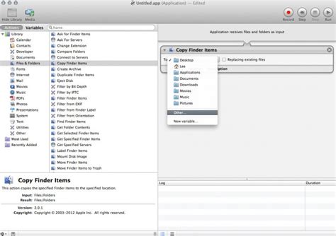 Apples Automator The Ultimate Workflow Tool Varis Photomedia