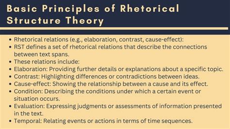 Rhetorical Structure Model In Advanced Discourse Analysis Ppt
