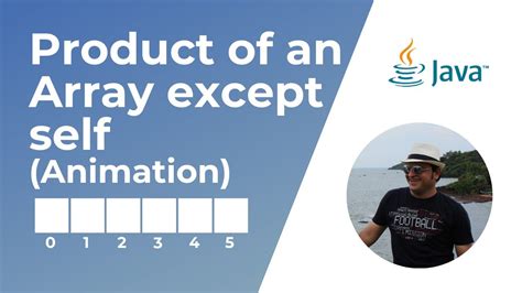 Product Of An Array Except Self Animation Coding Interview Youtube