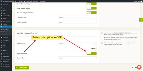 [ti wishlist] hide wishlist button text counter text woovina