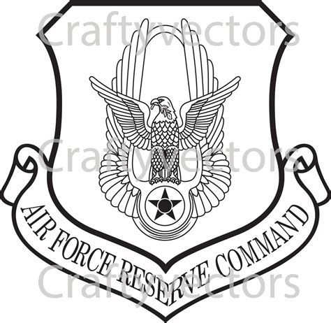 Air Force Reserve Command Vector Crafty Vectors
