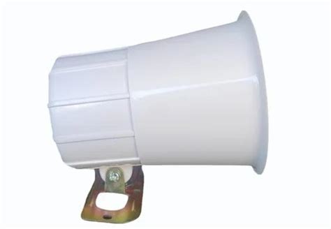 White Security Alarm Siren For Vehicle Safety Db At Rs In Salem