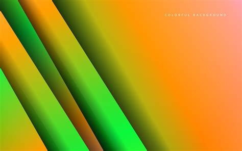 Premium Vector Abstract Overlap Layer Multicolor Banner Background
