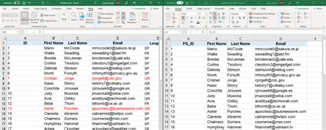 How To Compare Two Excel Files For Differences Layer Blog