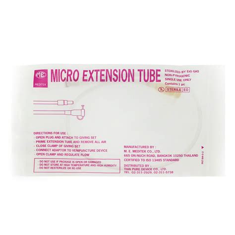 Micro Extension Tube 12″ Pext44tb ไทยเพียวดีไวซ์