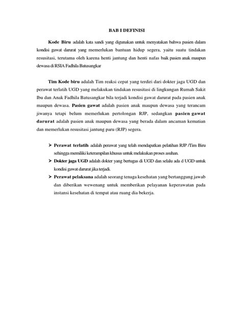 Panduan Code Blue Pdf Panduan Code Blue Pdf