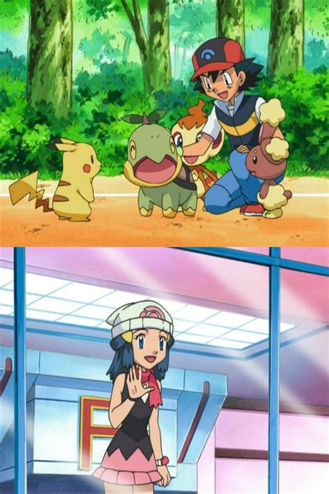 Artist Drlwolfgangg Pearlshipping Ash And Dawn Pokemon Ash X Dawn Satohika Pokemon