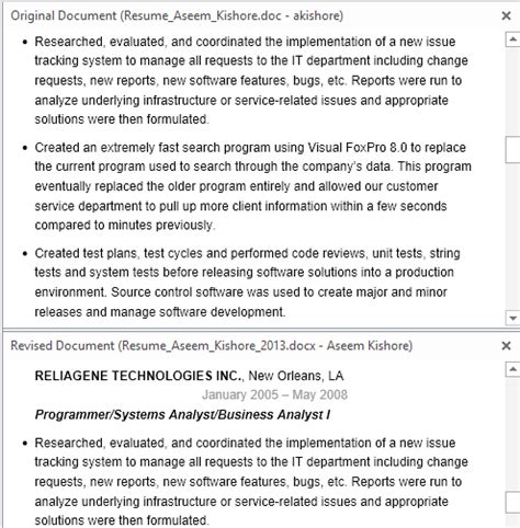 Cómo Usar Comparar Y Combinar Documentos En Word