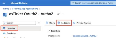 Microsoft Authorization Guide — Osticket 1171 Documentation