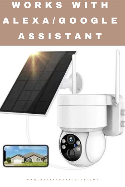 Solar Power Wireless Outdoor Camera With Color Night Vision