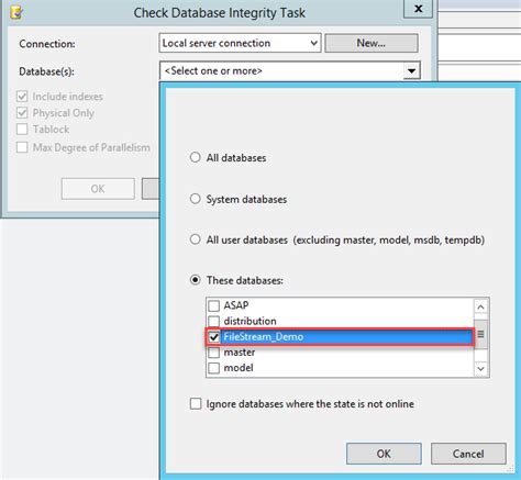 Creating Database Maintenance Plans Coding Sight
