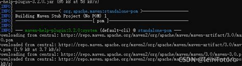 解决： Error Error Executing Maven Error 1 Problem Was Encountered