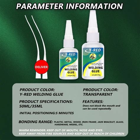 High Temperature Resistant Welding Adhesive Ab Strong Adhesive Waterproof Repair Glue For