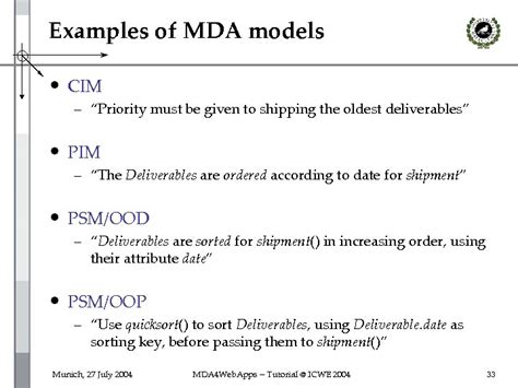 Using Mda For Designing And Implementing Web Based Applications