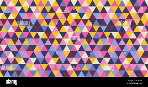 Vector Seamless Geometric Abstract Triangle Pattern Background Stock Vector Image Art Alamy