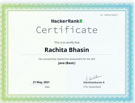 Rachita Bhasin On Linkedin Java Hackerrank Programming Problemsolving