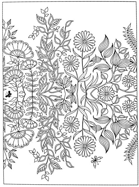 Таинственный сад раскраска (много фото!) - drawpics.ru