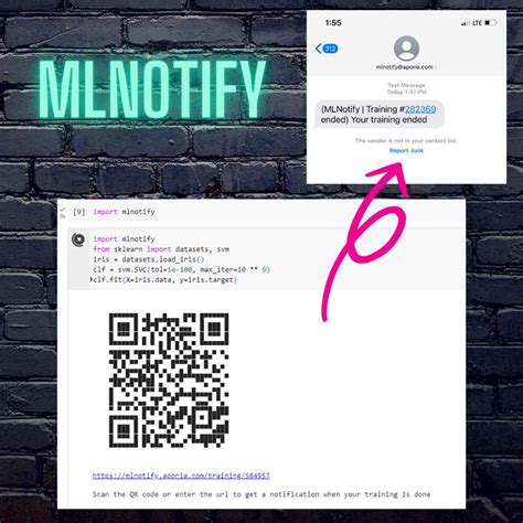 Getting A Text Alert When My Model Is Finished Training Is “on Brand” For Me Mlnotify Is An