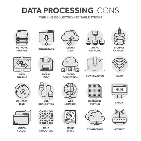 Premium Vector Cloud Computing Internet Technology Online Services Data Information Security