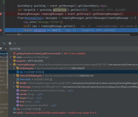 群历史消息的id为空 · issue 2808 · mamoe mirai · github