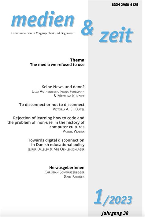 Could Digital Disconnection Studies Inform The Politics Of Ict In