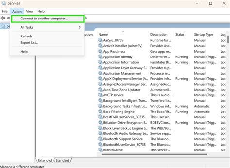 How To Start Or Stop Windows Service Remotely On Several PCs Action