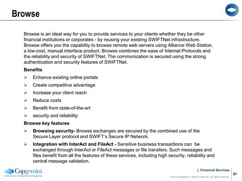 Swiftl2ppt With Detailed Version Of Swift Ppt