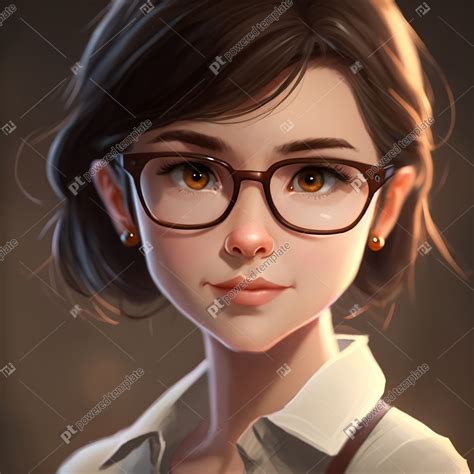 Cartoon 3d Style Teenage Girl In Pastel Colors Ai Image Ivanna 121307