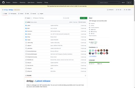 Dnspy Open Source Net Assembly Editor Decompiler And Debugger Sugggest