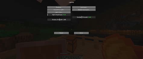 First Time Installing Shaders How Can I Reduce Visibility I Dont Want To See The Whole