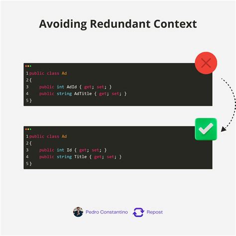 Pedro Constantino On Linkedin Csharp Codingbestpractices