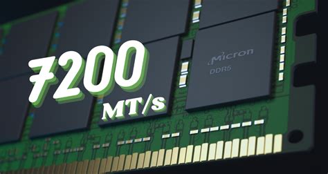 Micron Unveils 16 Gb Ddr5 7200 Mts Memory Built Upon High End 1β