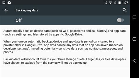 Android M Makes Another Attempt At Automated Device Backups Ars Technica