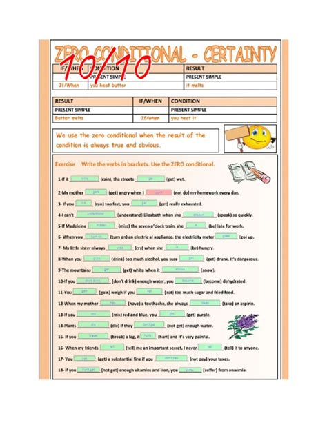 zero conditional pdf