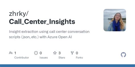 Github Zhrkycallcenterinsights Insight Extraction Using Call Center Conversation Scripts