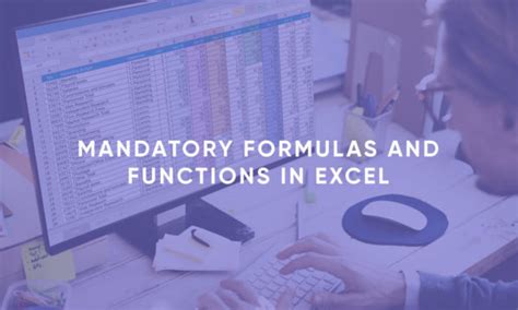 Excel Formulas And Functions Online Course Certification