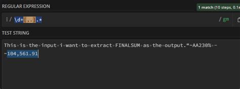 Can Anyone Please Help Me To Solve This Regex Studio UiPath Community Forum