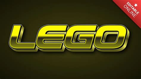 Lego Speed Text Effect Generator