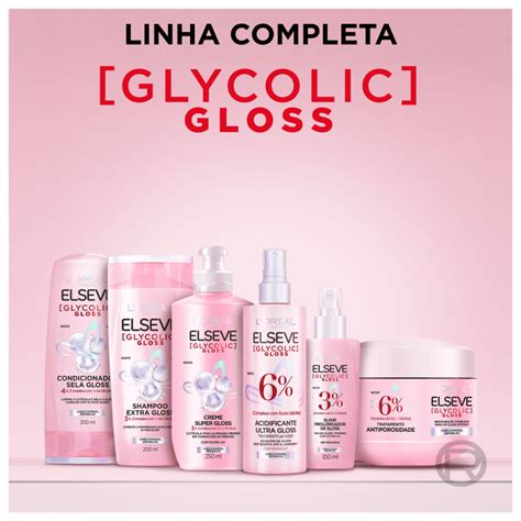 Sérum Capilar Elseve Loréal Paris Glycolic Gloss Beleza Na Web